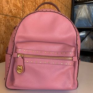 Women Pink Coach Backpack on Poshmark